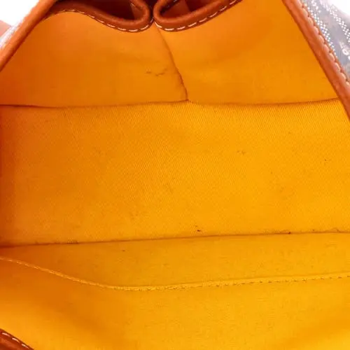 Goyard Belvedere Iii Messenger Bag Coated Canvas With Leather Pm - Brown
