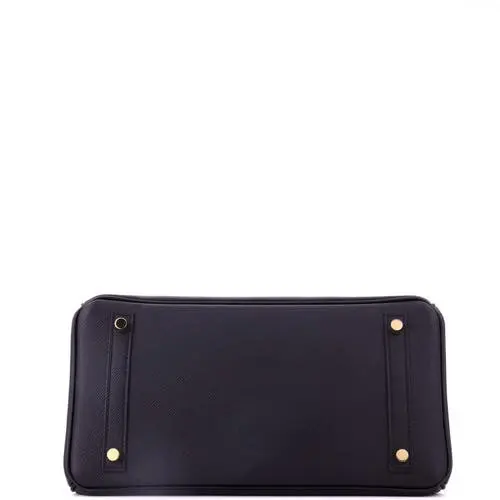 Hermès Birkin Handbag Epsom With Gold Hardware 30 - Black