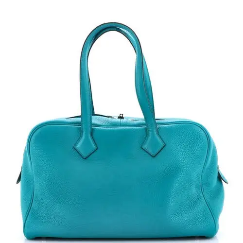 Hermès Victoria Ii Bag Clemence 35 - Blue