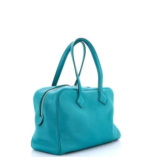 Hermès Victoria Ii Bag Clemence 35 - Blue
