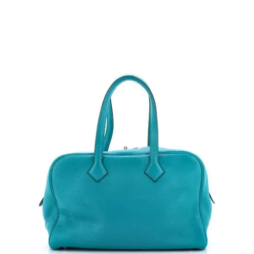 Hermès Victoria Ii Bag Clemence 35 - Blue