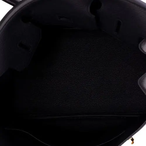 Hermès Birkin Handbag Black Togo With Gold Hardware 30 - Noir
