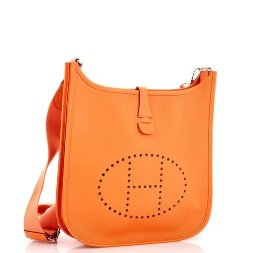 Hermès Evelyne Bag Gen Iii Epsom Pm - Orange