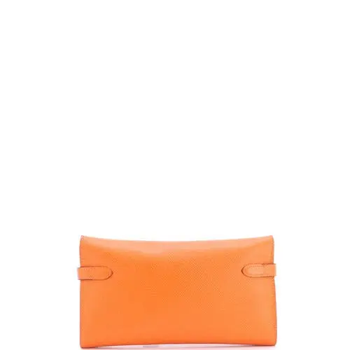 Hermès Kelly Wallet Epsom Long - Orange