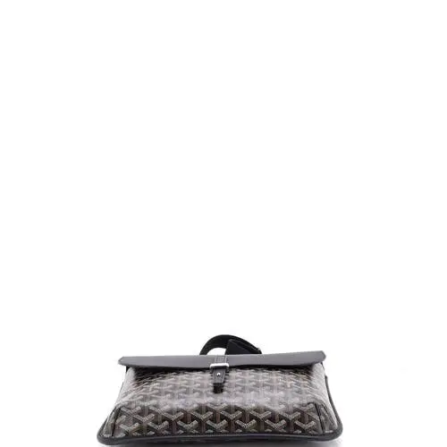 Goyard Coursier Messenger Bag Coated Canvas And Leather