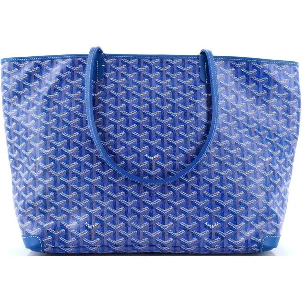 Goyard Artois Tote Coated Canvas Gm - Blue