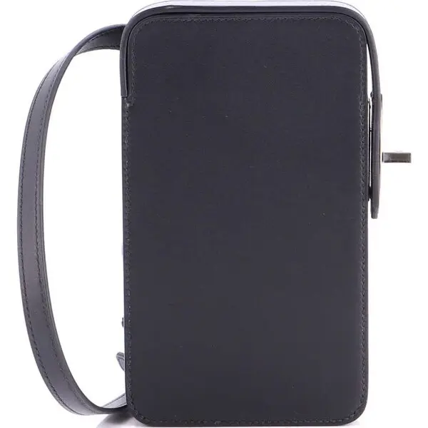 Hermès Hac A Box Phone Case Tadelakt - Noir