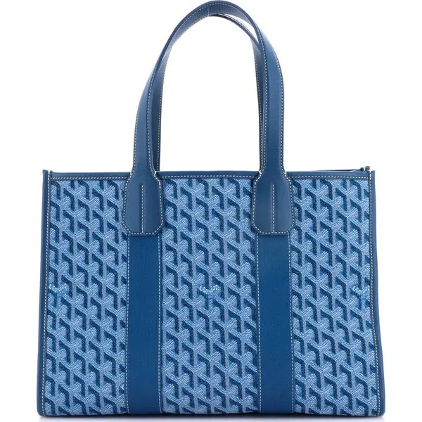 Goyard Villette Tote Coated Canvas Pm - Blue