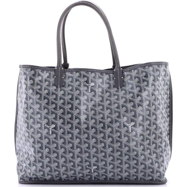 Goyard Anjou Reversible Tote Coated Canvas Pm - Gray