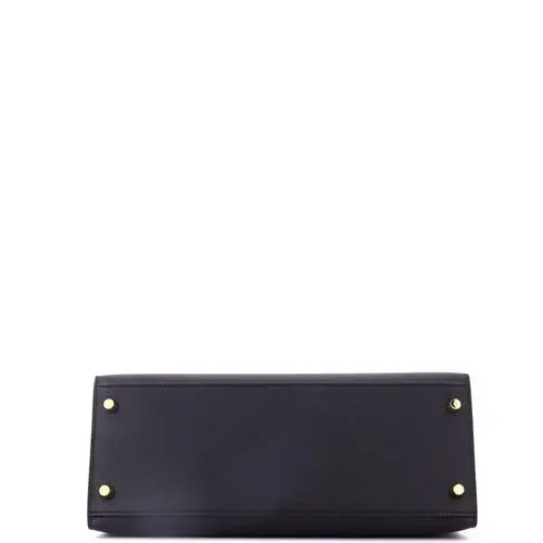 Hermès Kelly Handbag Epsom With Gold Hardware 28 - Black