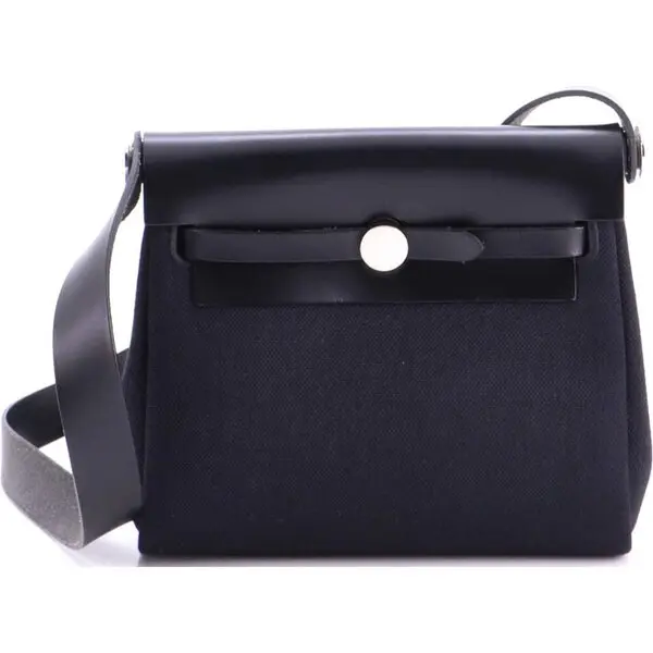 Hermès Herbag Zip Toile And Leather 20