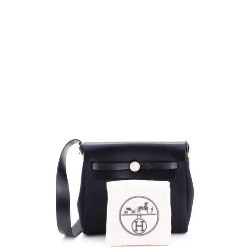 Hermès Herbag Zip Toile And Leather 20