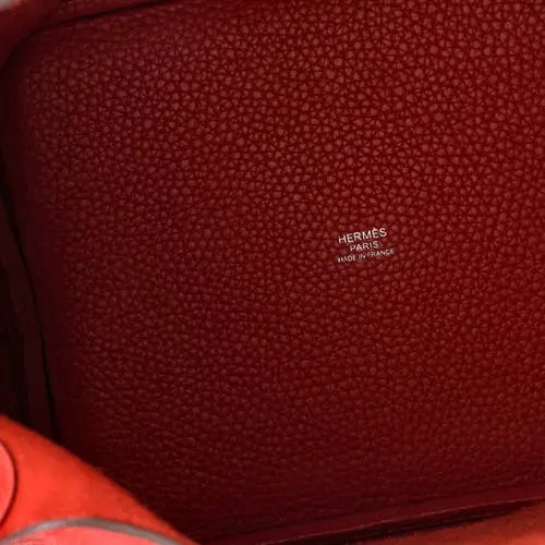 Hermès Picotin Lock Bag Clemence Mm - Red