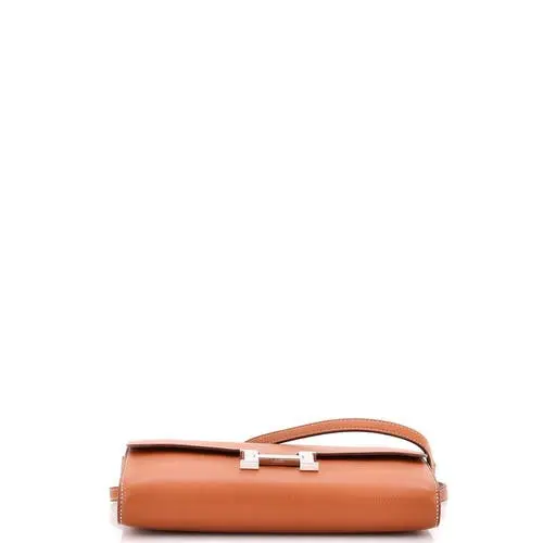 Hermès Constance To Go Wallet Evercolor - Gold