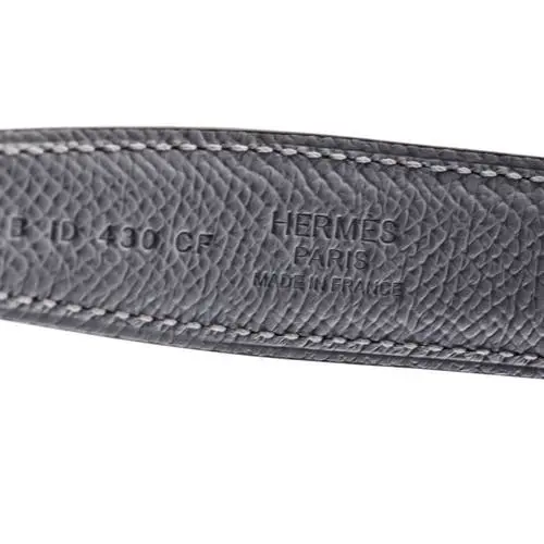Hermès Cor Baroque Reversible Belt Leather Thin