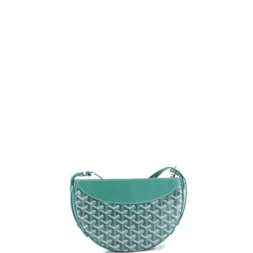 Goyard Hirondelle Shoulder Bag Coated Canvas And Leather