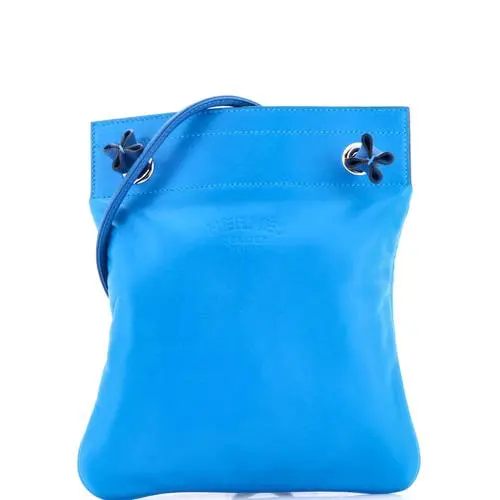 Hermès Aline Bag Milo Lambskin And Swift Mini - Blue
