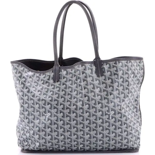 Goyard Anjou Reversible Tote Coated Canvas Pm - Gray