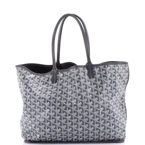 Goyard Anjou Reversible Tote Coated Canvas Pm - Gray