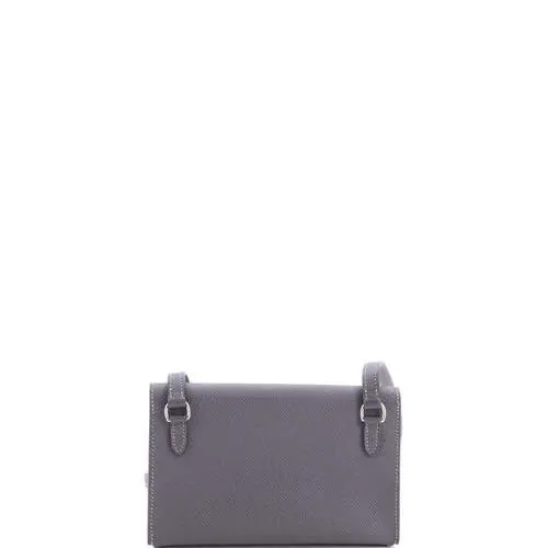 Hermès Hermesnap Wallet Bag Epsom - Grey