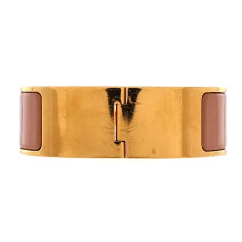Hermès Clic H Bracelet Enamel Wide