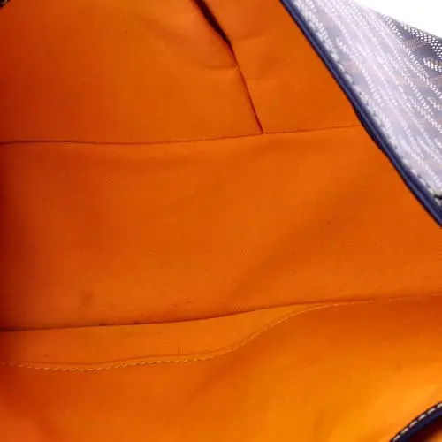 Goyard Belvedere Ii Messenger Bag Coated Canvas Mm - Blue