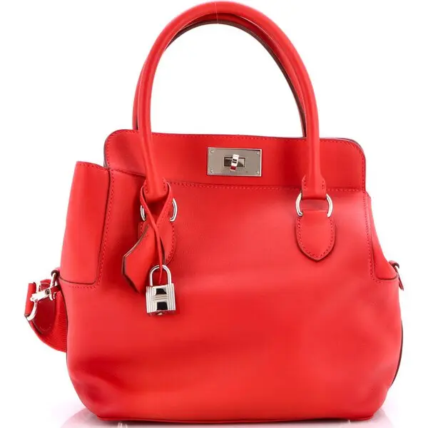 Hermès Toolbox Bag Swift 20 - Red