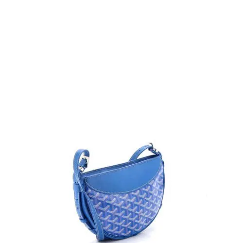 Goyard Hirondelle Shoulder Bag Coated Canvas And Leather