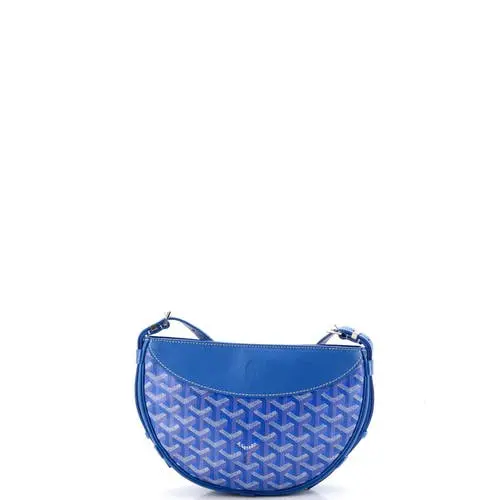 Goyard Hirondelle Shoulder Bag Coated Canvas And Leather