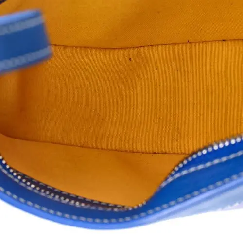 Goyard Hirondelle Shoulder Bag Coated Canvas And Leather