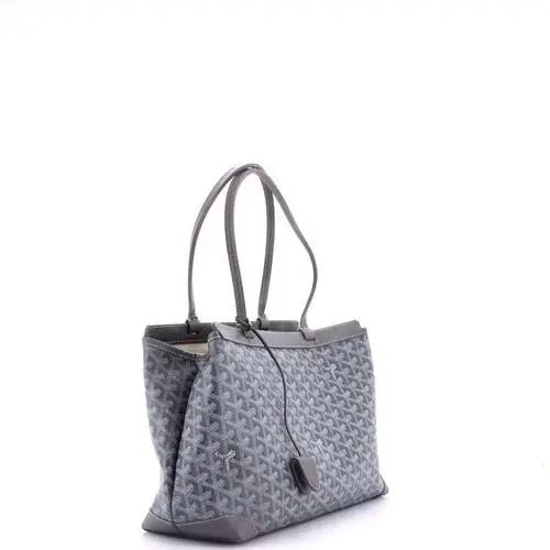 Goyard Bellechasse Bag Coated Canvas Pm - Grey