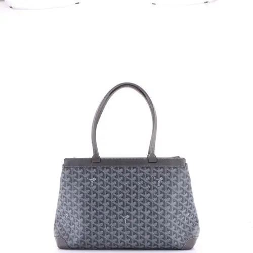 Goyard Bellechasse Bag Coated Canvas Pm - Grey