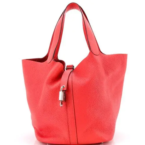 Hermès Picotin Lock Bag Clemence Gm - Pink