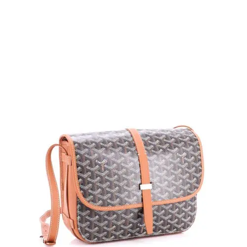 Goyard Belvedere Ii Messenger Bag Coated Canvas Mm