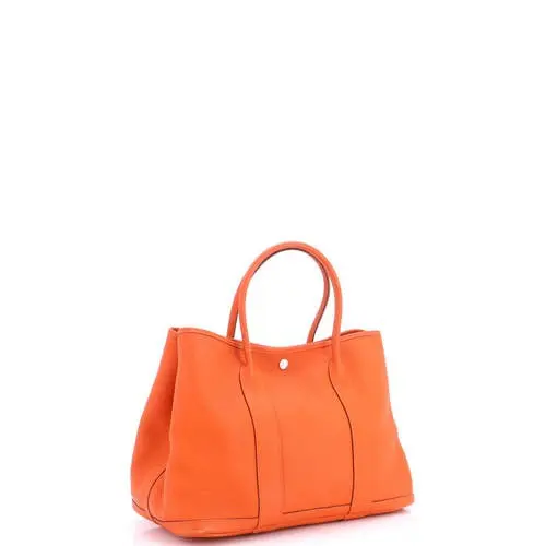 Hermès Garden Party Tote Leather 36 - Orange