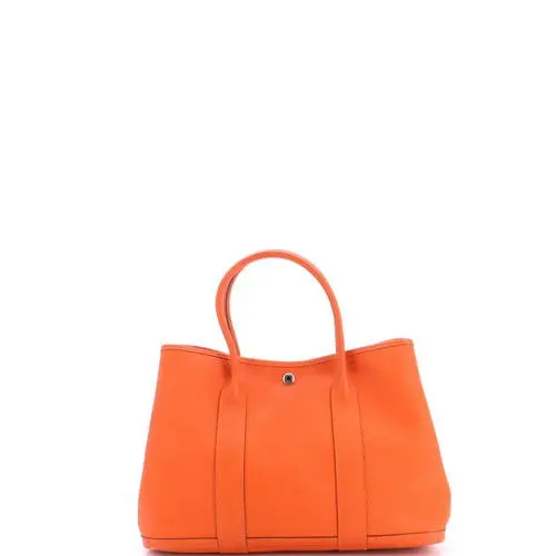 Hermès Garden Party Tote Leather 36 - Orange