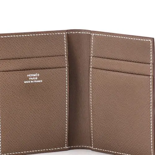 Hermès Mc2 Euclide Card Holder Case Leather