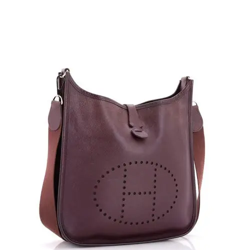 Hermès Evelyne Bag Gen Ii Epsom Pm - Red