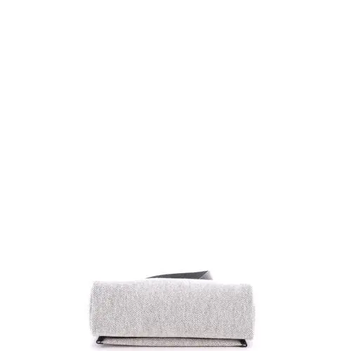 Hermès Herbag Zip Toile And Leather 20 - Black