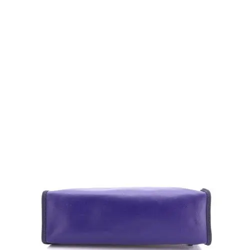 Hermès Herbag Zip Berline Vache Canvas And Leather 31 - Blue