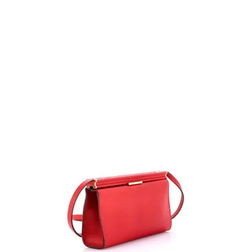 Hermès Clic-h Shoulder Bag Evercolor 21 - Red