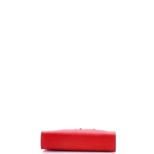 Hermès Clic-h Shoulder Bag Evercolor 21 - Red