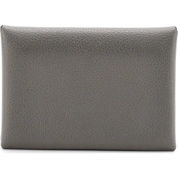 Hermès Calvi Duo Card Holder Evercolor