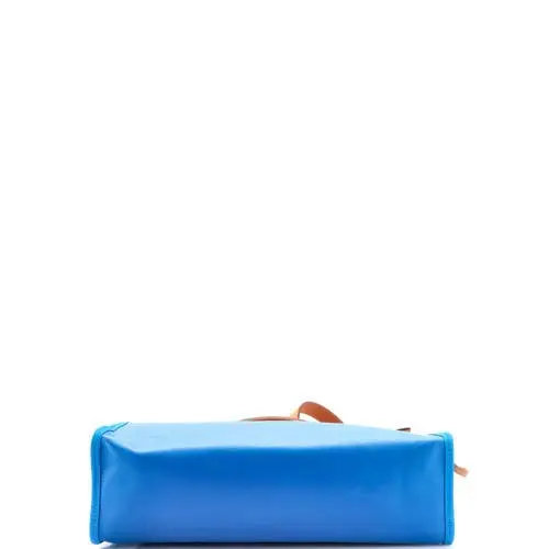 Hermès Herbag Zip Berline Vache Canvas And Leather 31 - Blue