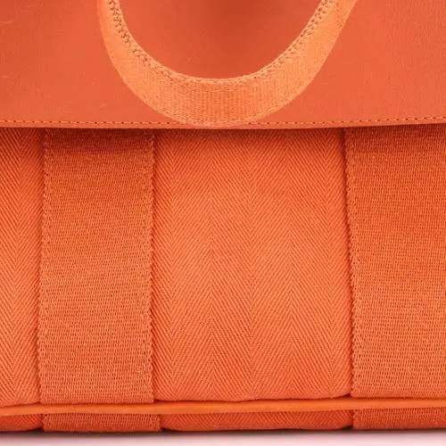 Hermès Valparaiso Bag Toile And Leather Pm