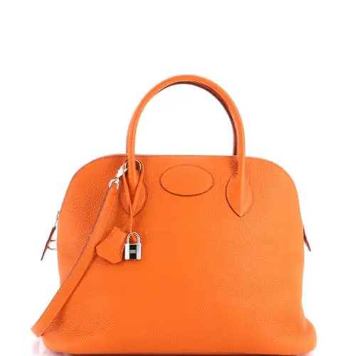Hermès Bolide Bag Clemence 35 - Orange