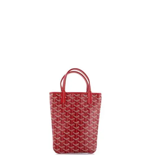 Goyard Poitiers Tote Coated Canvas Mini