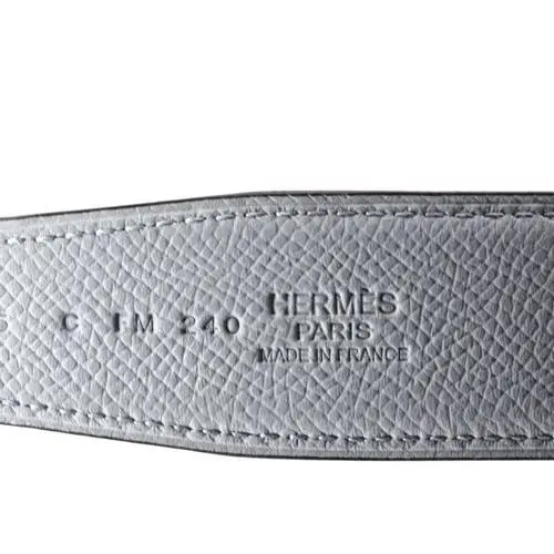 Hermès Street H Reversible Belt Leather Medium
