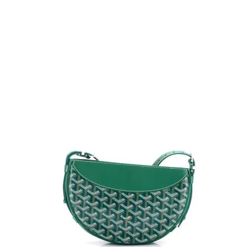 Goyard Hirondelle Shoulder Bag Coated Canvas And Leather