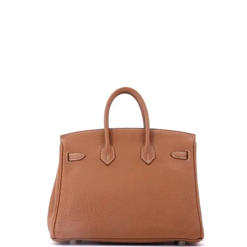 Hermès Birkin Handbag Brown Togo With Hardware 25